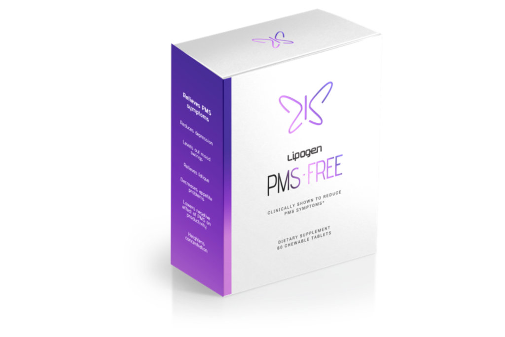 Lipogen PMS Free – Clinically Proven PMS Symptom Relief